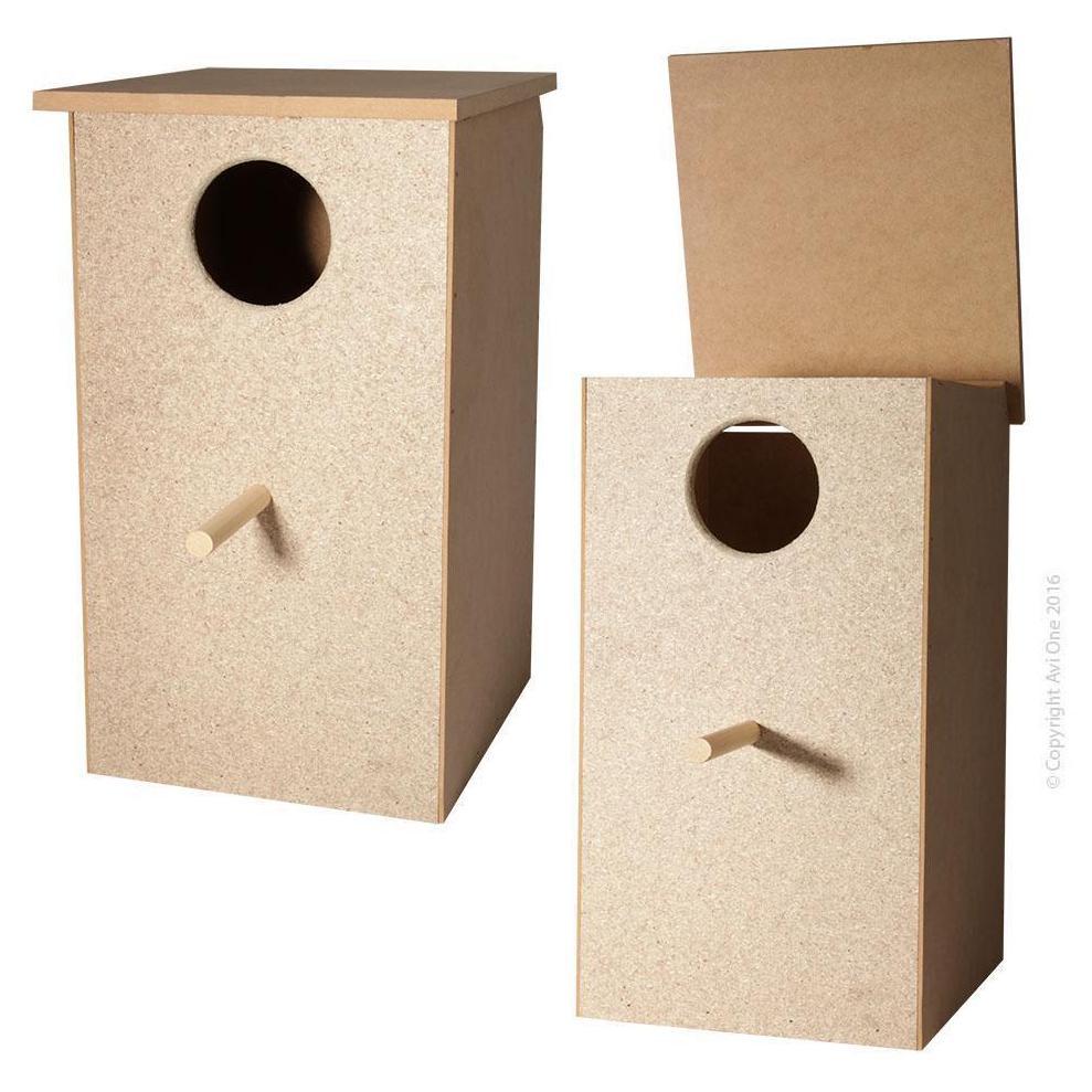 Avi One Wooden Large Parrot Nest Box - Planet Pet