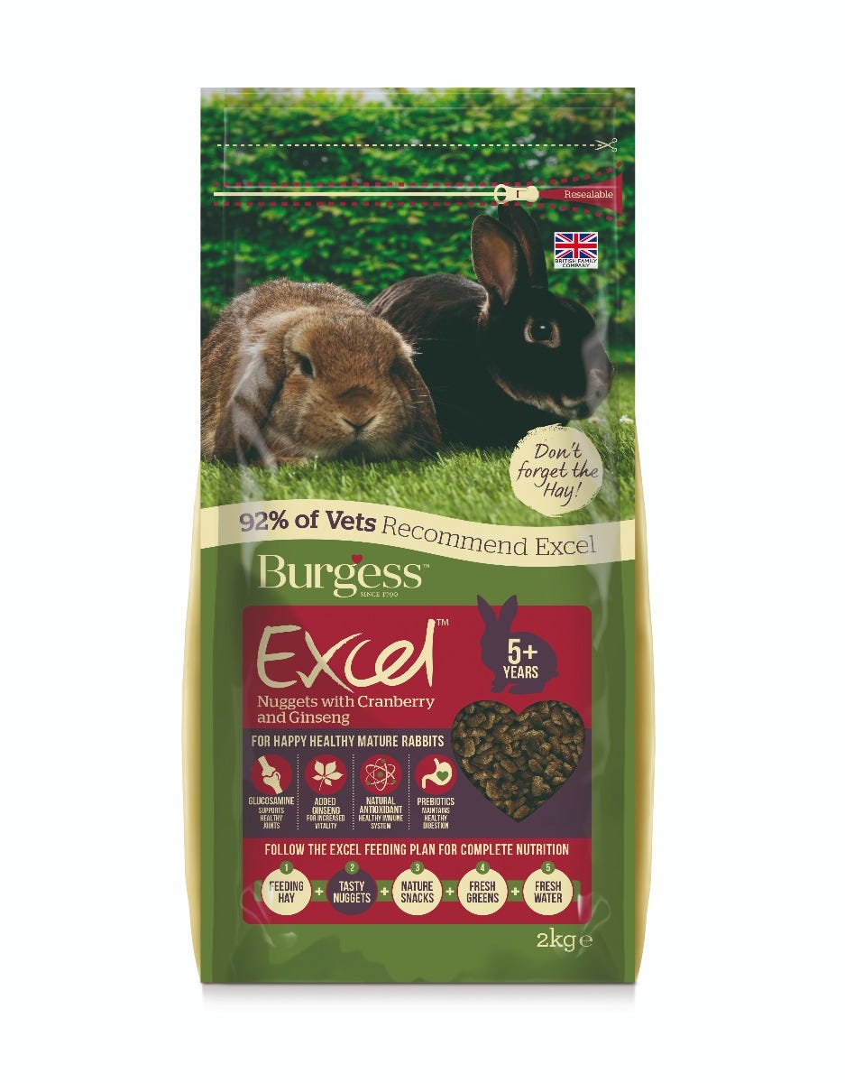 Rabbit Nuggets Mature with Cranberry and Ginseng Rabbit Food 2kg ...