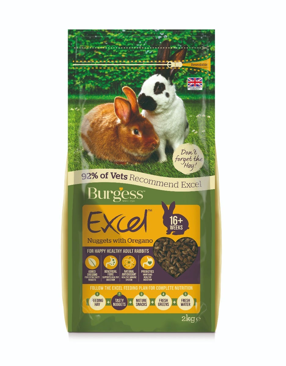 Rabbit Nuggets with Oregano Rabbit Food 2kg - Planet Pet