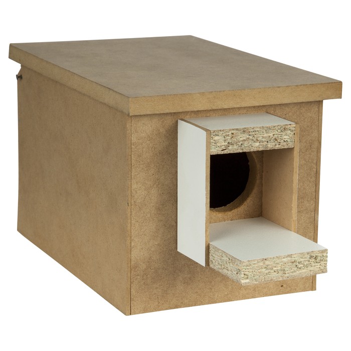 Budgie Nest Box Wooden - Planet Pet