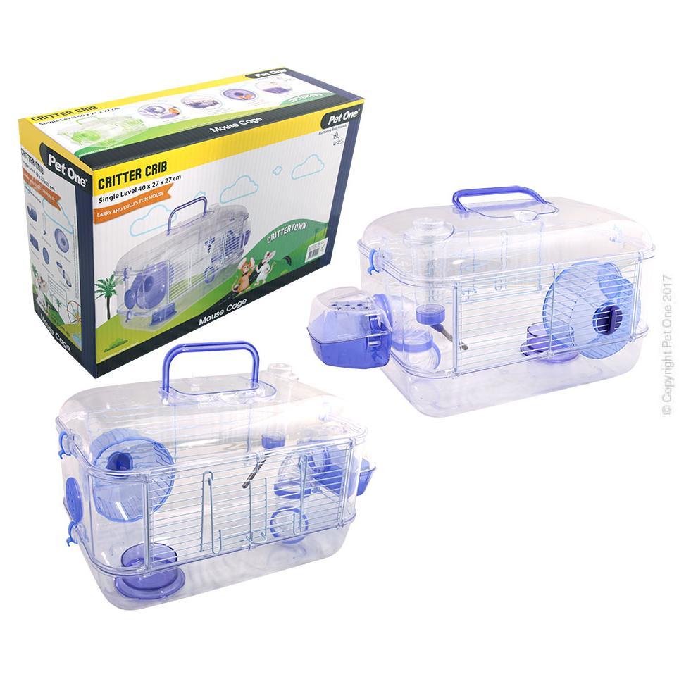 Critter Crib 1 Level Mouse Habitat - Planet Pet