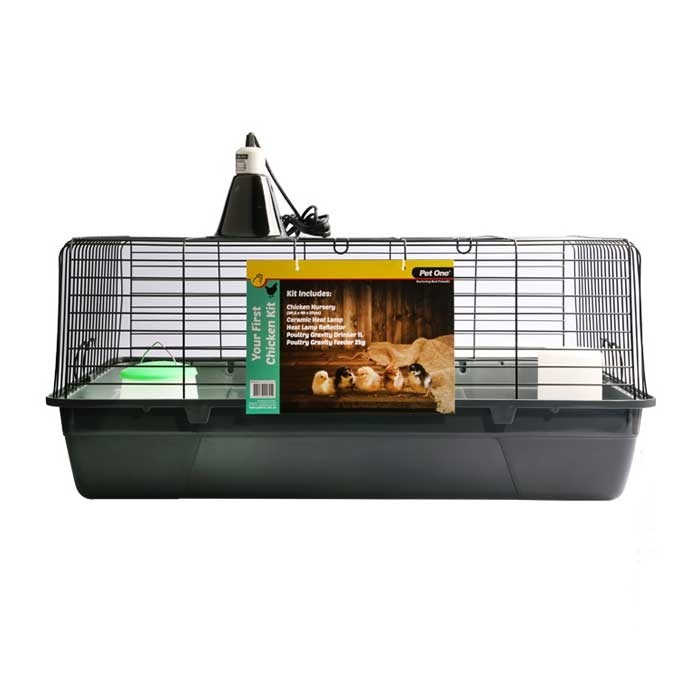 Starter Poultry Kit Grey 84.5x49x37cm - Planet Pet