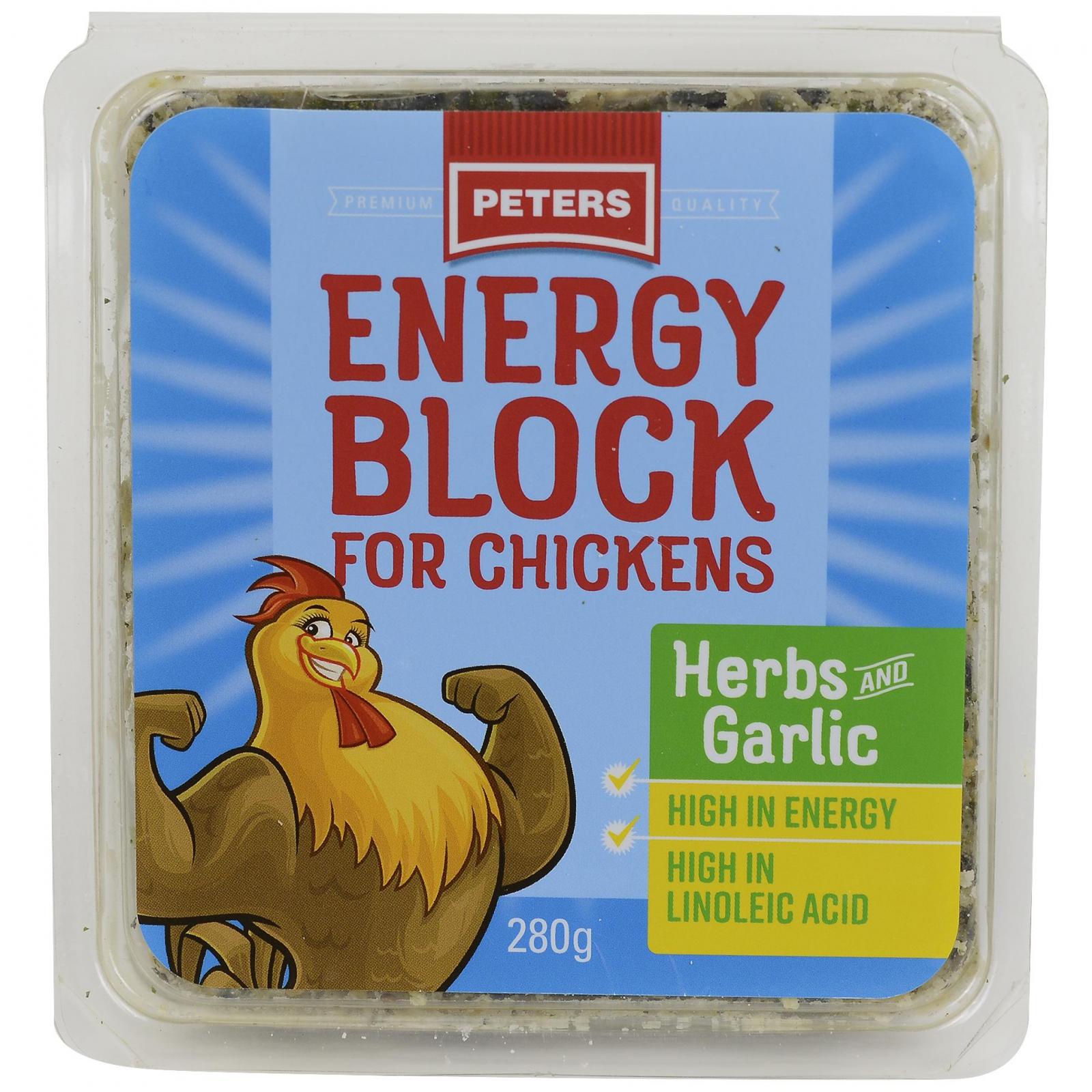 Energy Block for Chickens with Herbs & Garlic - Planet Pet