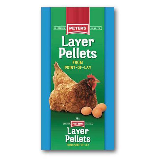 PETERS Layer Pellets 4kg - Planet Pet
